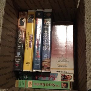 Media | Vintage Six Vhs Movies Plus One Double Vhs | Poshmark